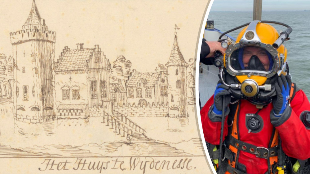 Is na vele eeuwen het kasteel van Floris de Vijfde gevonden bij ...